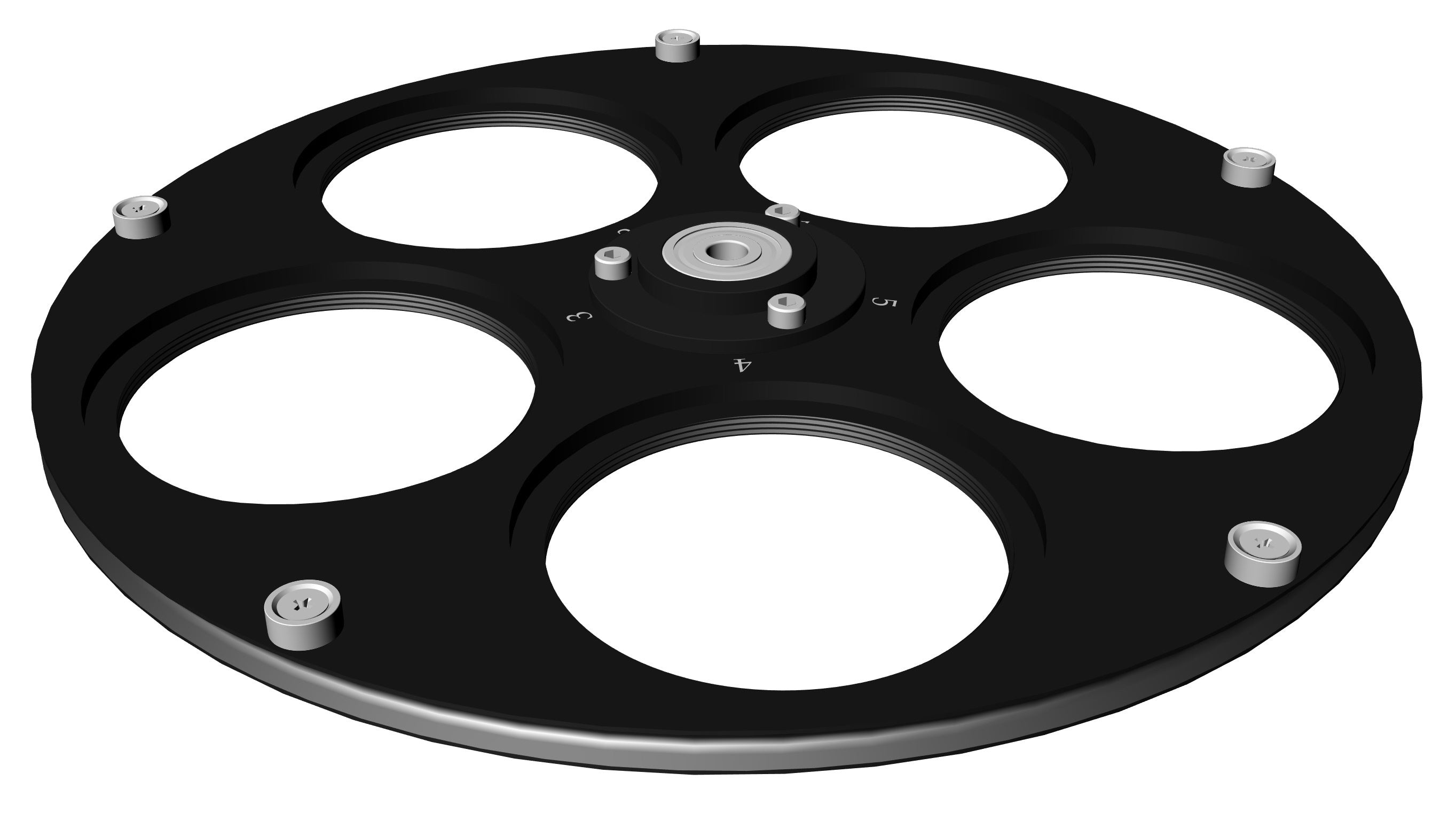 Starfield Filter Carousel for 2" FW5200V2 Filter Wheel - M48 x 0.75 ...